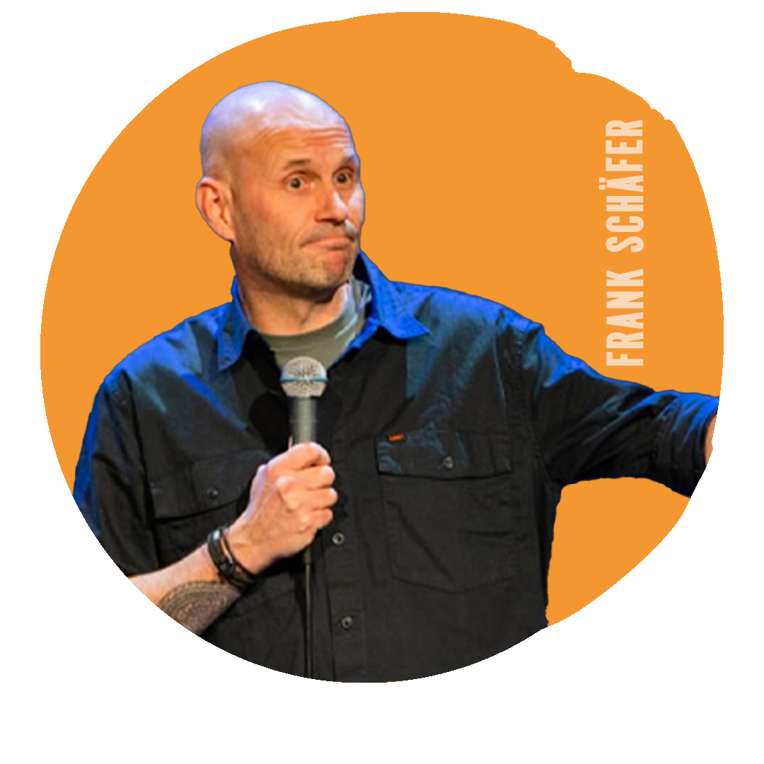 Frank Schäfer bij Comedy Club de Burcht