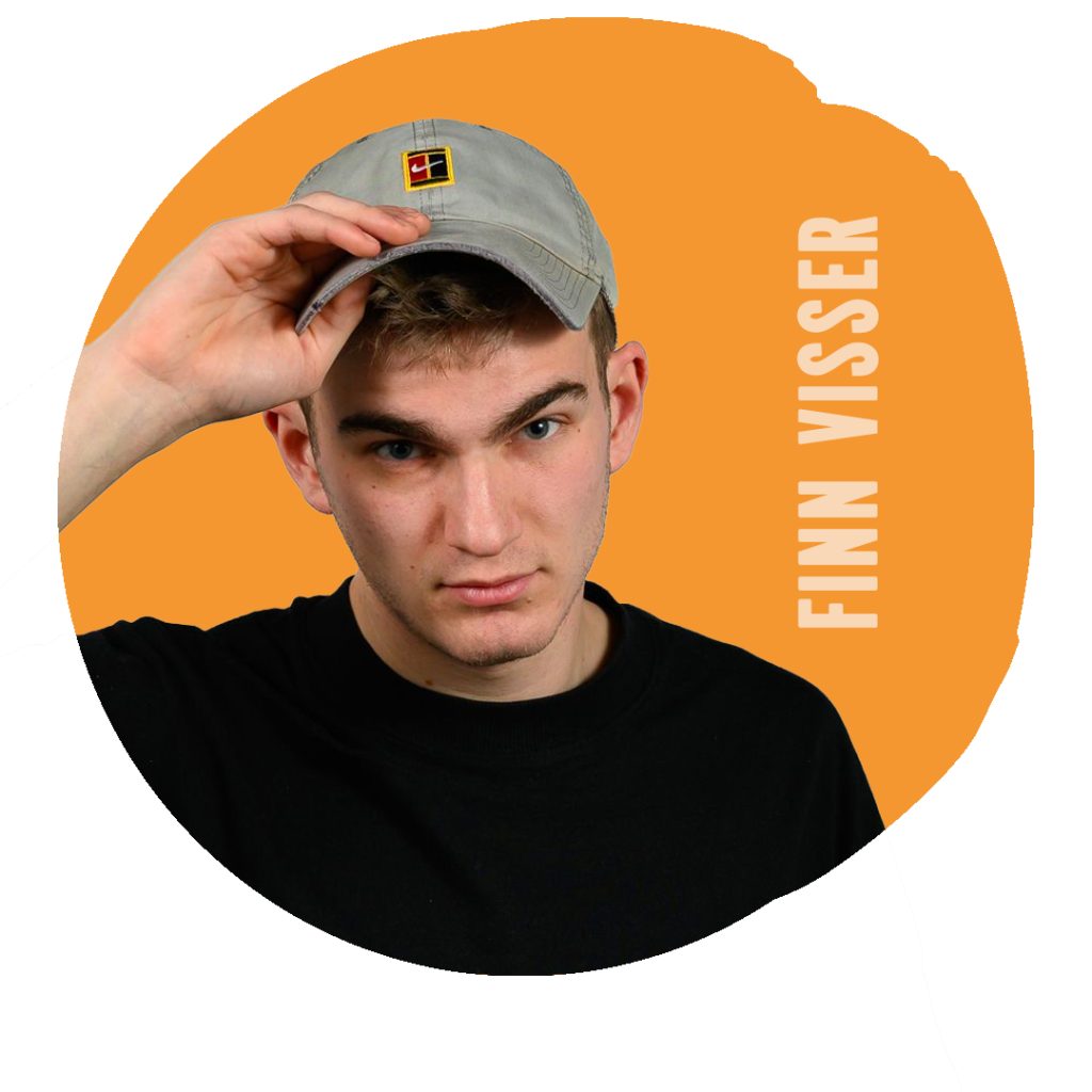 Finn Visser bij Comedy Club de Burcht